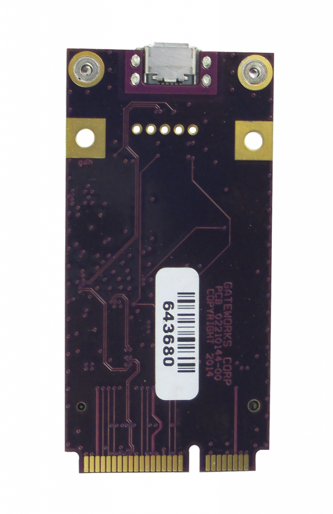 GW16103 Mini-PCIe Expansion Card - Gateworks Corporation - Single Board ...