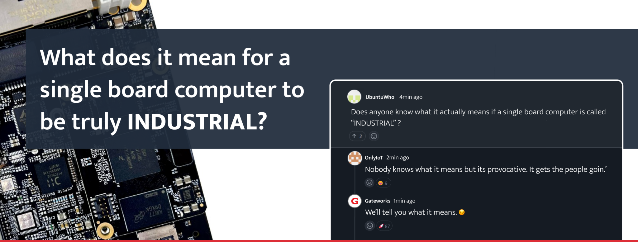 What Makes an Industrial Single Board Computer Truly Industrial?