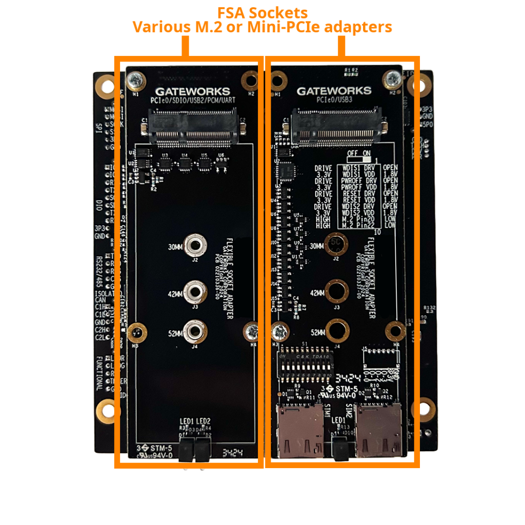 Industrial SBC - VeniceFLEX GW8200 - Gateworks Corporation - Single Board Computers